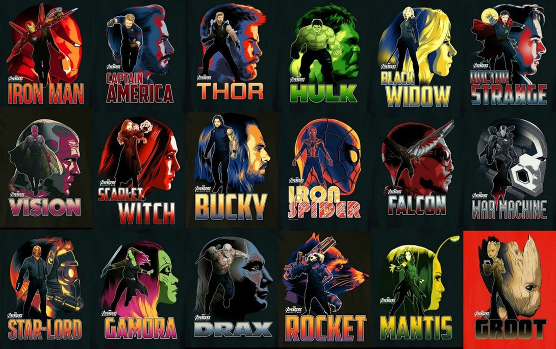 Durasi Filem Dan Poster Watak Avengers 'Infinity War' Diumumkan