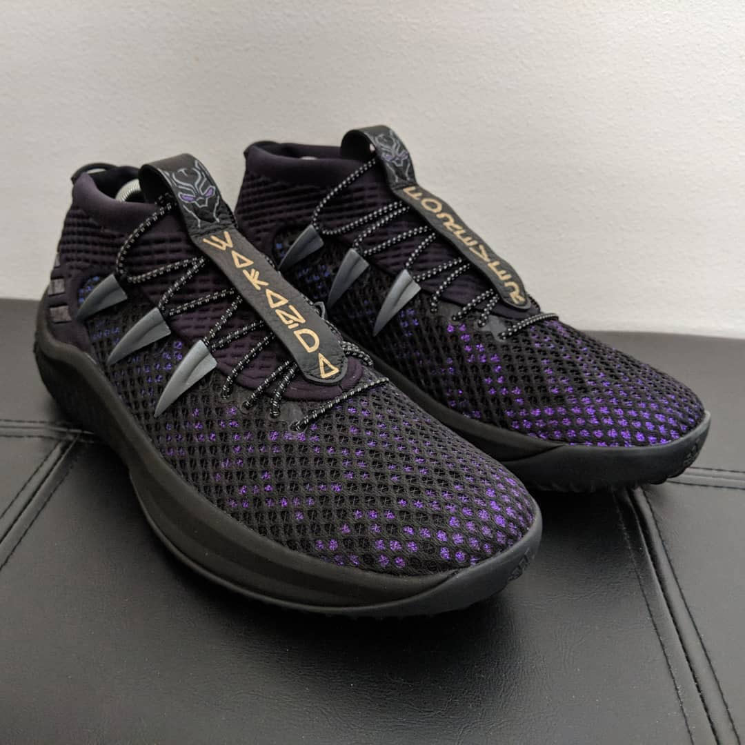 Lihat adidas DAME 4 Yang Diubahsuai Kepada Versi 'Black Panther'