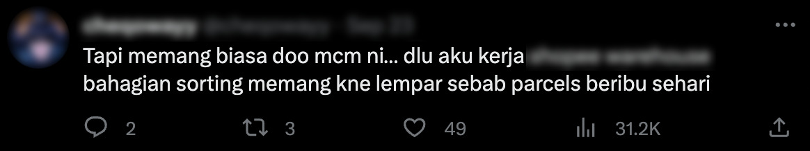 'Inilah Punca Barang Kami Beli Rosak' – Netizen Berang Lihat Pekerja ...