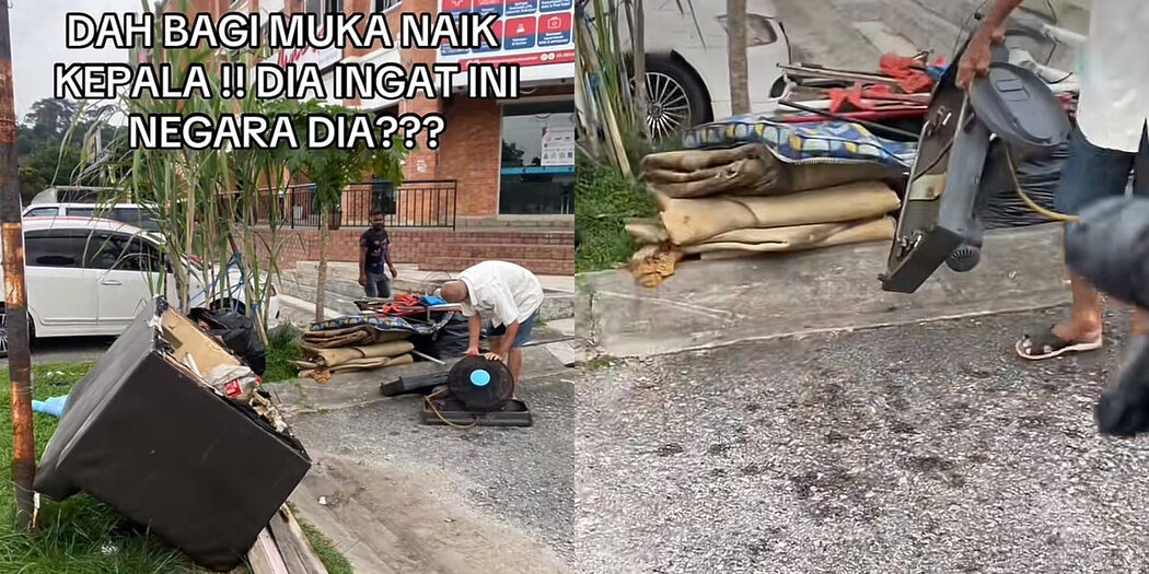 'Dah Bagi Muka, Naik Kepala' – Lelaki Tegur Warga Asing Selamba Buang ...