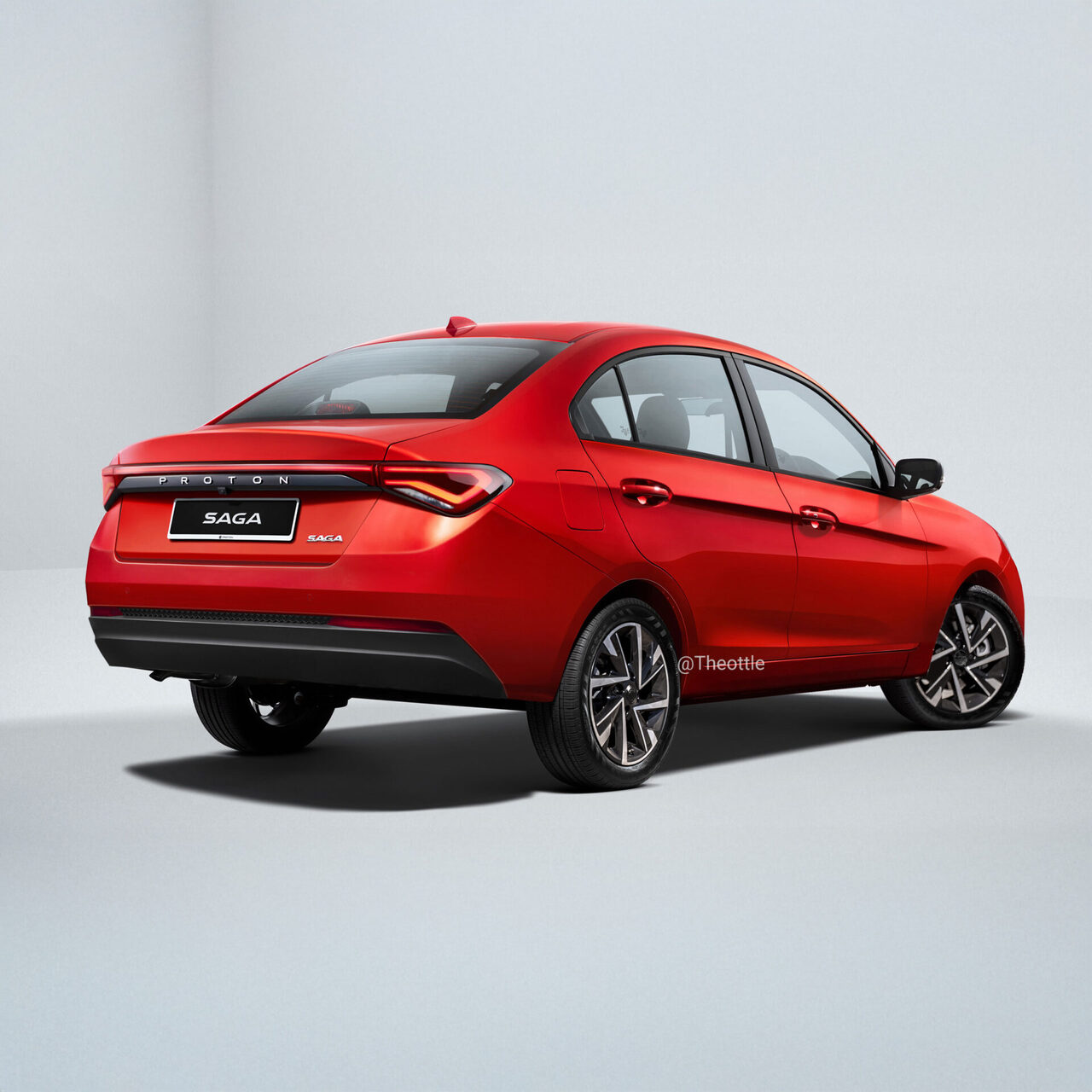 Gambaran Awal Model Proton Saga MC3
