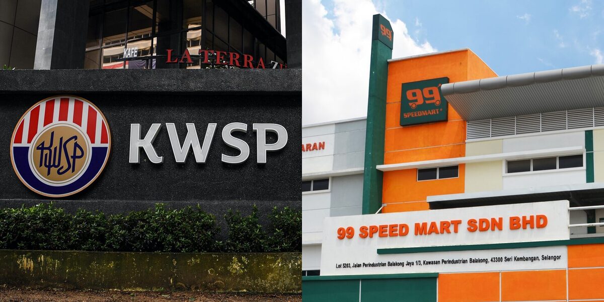 KWSP Kini Pemegang Saham Utama 99 Speedmart