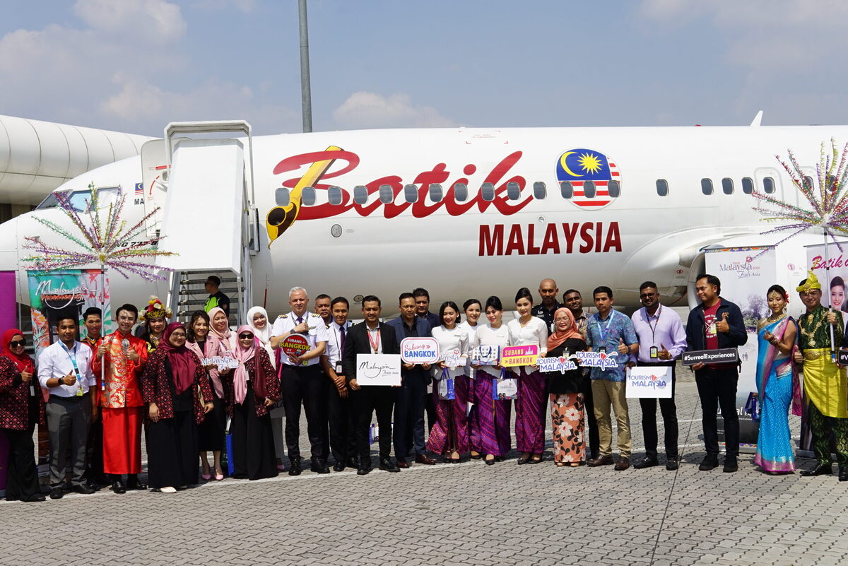 Batik Air Perkenal Laluan Antarabangsa Pertama Dari Subang Ke Bangkok