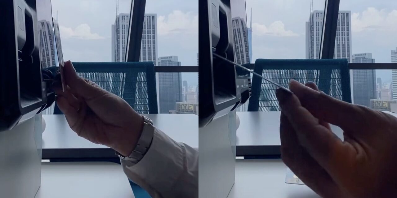 Mudah & Lebih Cepat, Pak Cik Shell Tunjuk Cara Pengesahan MyKad Di ...