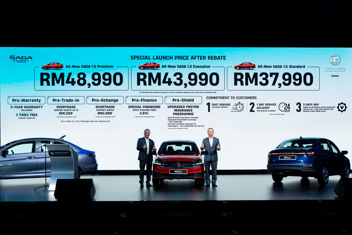 Lebih 20,000 Tempahan Diterima, Ini Dua 'Diskaun Trade-In' Proton Saga ...