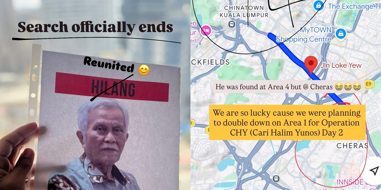 40 Pemandu Grab Bersatu, Cari Pak Cik Singapura Seminggu Hilang Di Malaysia
